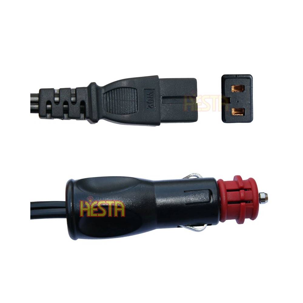 12V / 24V power cable for refrigerator Waeco CDF CF CCF 18 - Straight ...