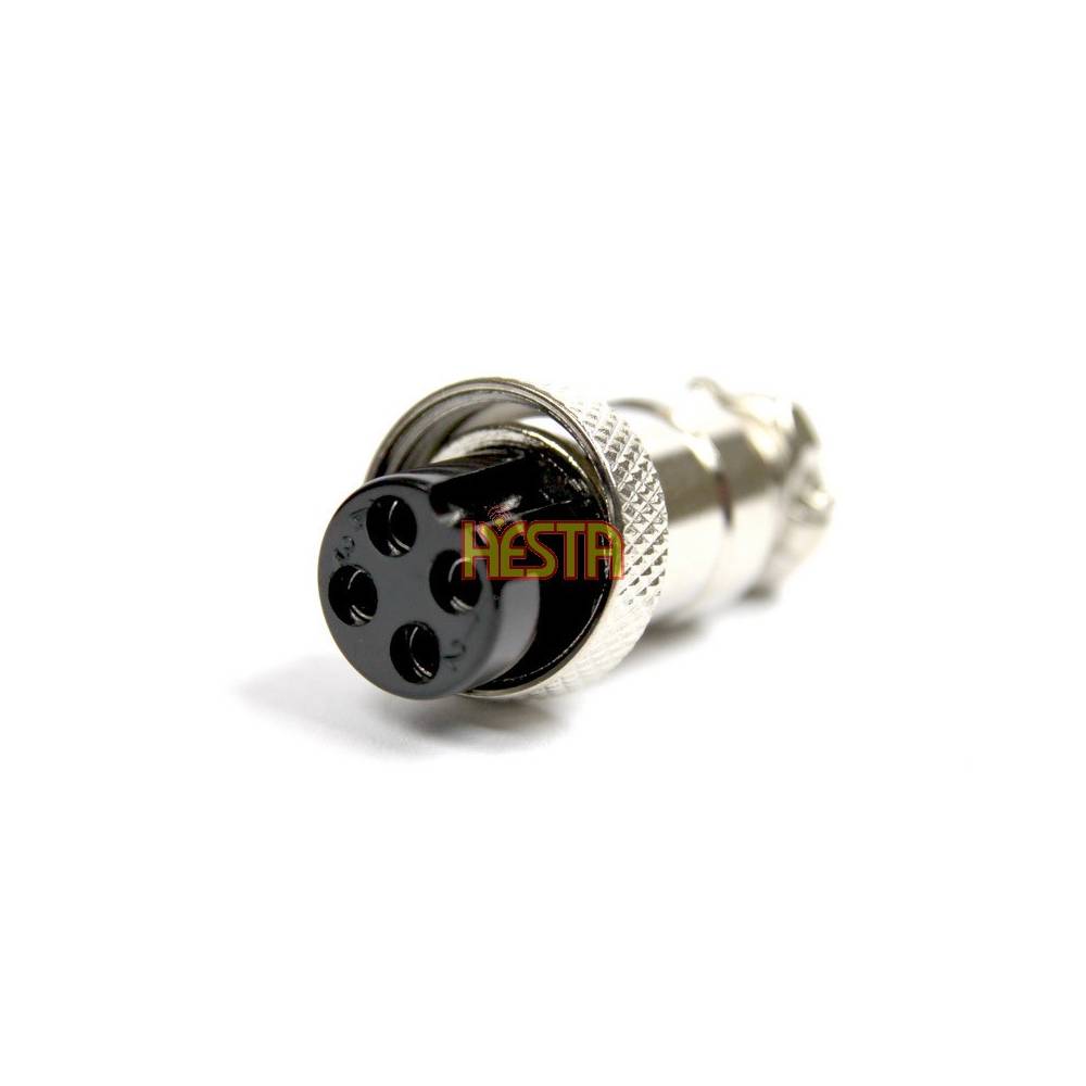 Plug CB 4 PIN microphone connector - P.U.H. HESTA