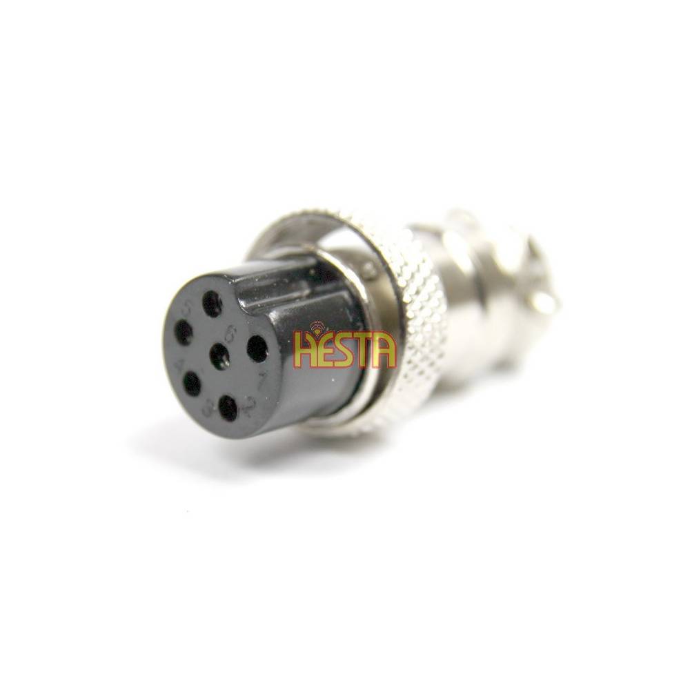 Plug CB 6 PIN microphone connector - P.U.H. HESTA