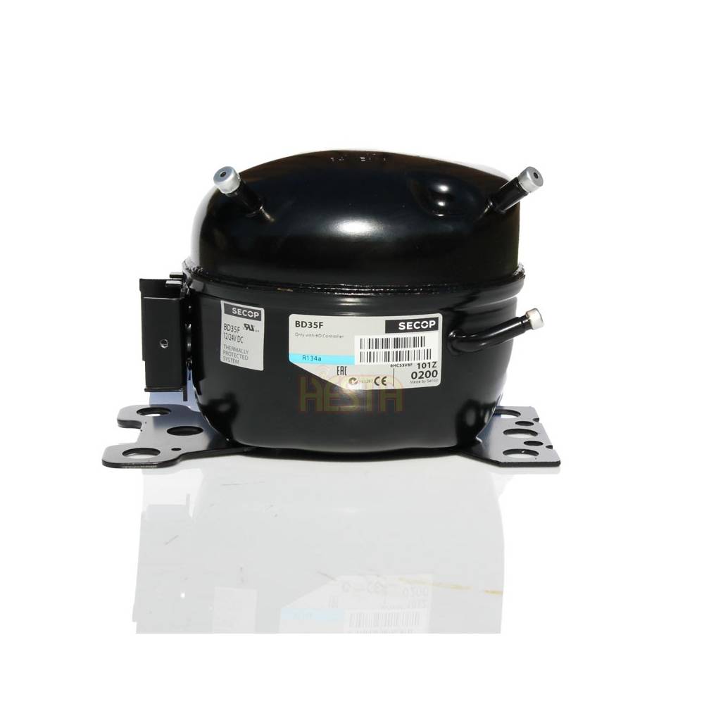 Danfoss Secop BD35F compressor 101Z0200 for mobile fridge 12/24V DC ...