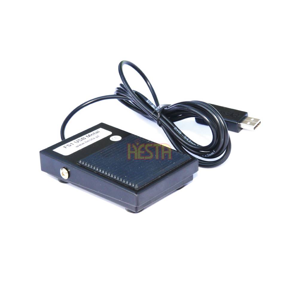 FS-1 USB Single Foot Switch Pedal – metal - P.U.H. HESTA