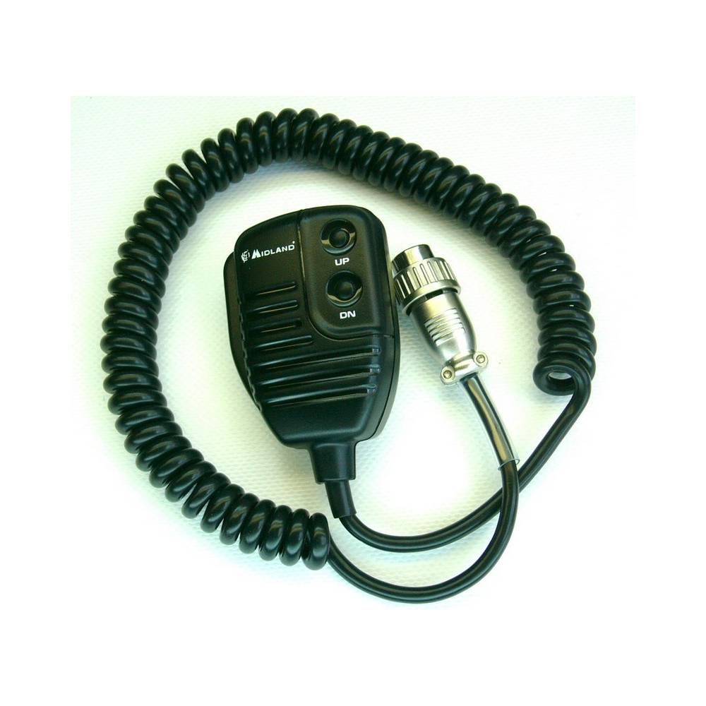 Original Microphone, mike MR-120 Midland for Alan48 / 78+ Multi 6pin ...