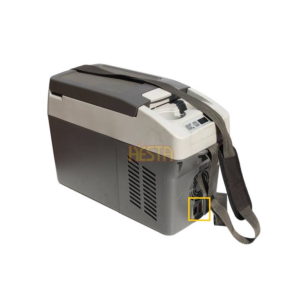 Sticker for 12 / 230V socket of Dometic Waeco CF11 fridge - P.U.H. HESTA