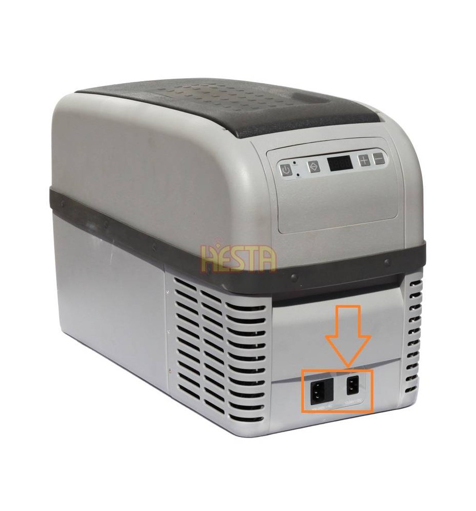 12 / 230V socket sticker for Dometic Waeco CF16 / 26 portable fridge