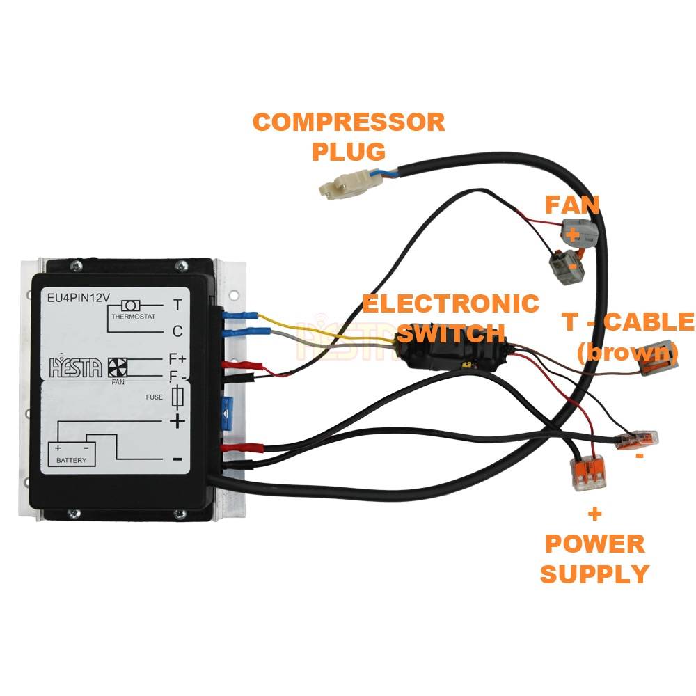 Starter module for Westfalia refrigerator with Danfoss compressor BD2.5 ...